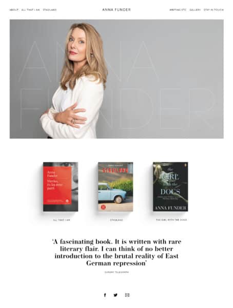 Anna Funder [v.2] by The Mighty Wonton